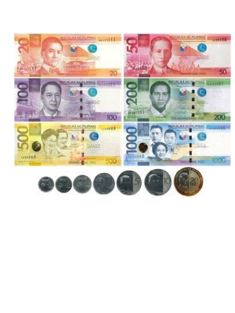 Philippine Money Worksheets | PDF