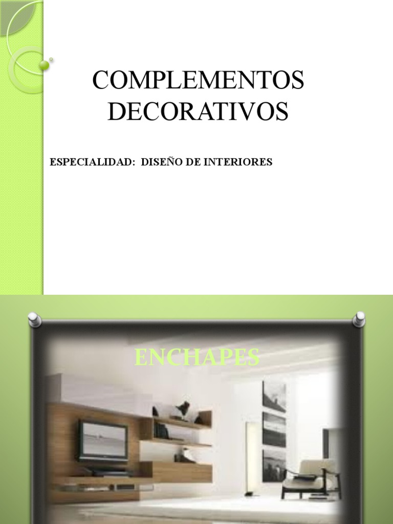 Complementos Decorativos | PDF | Cortina