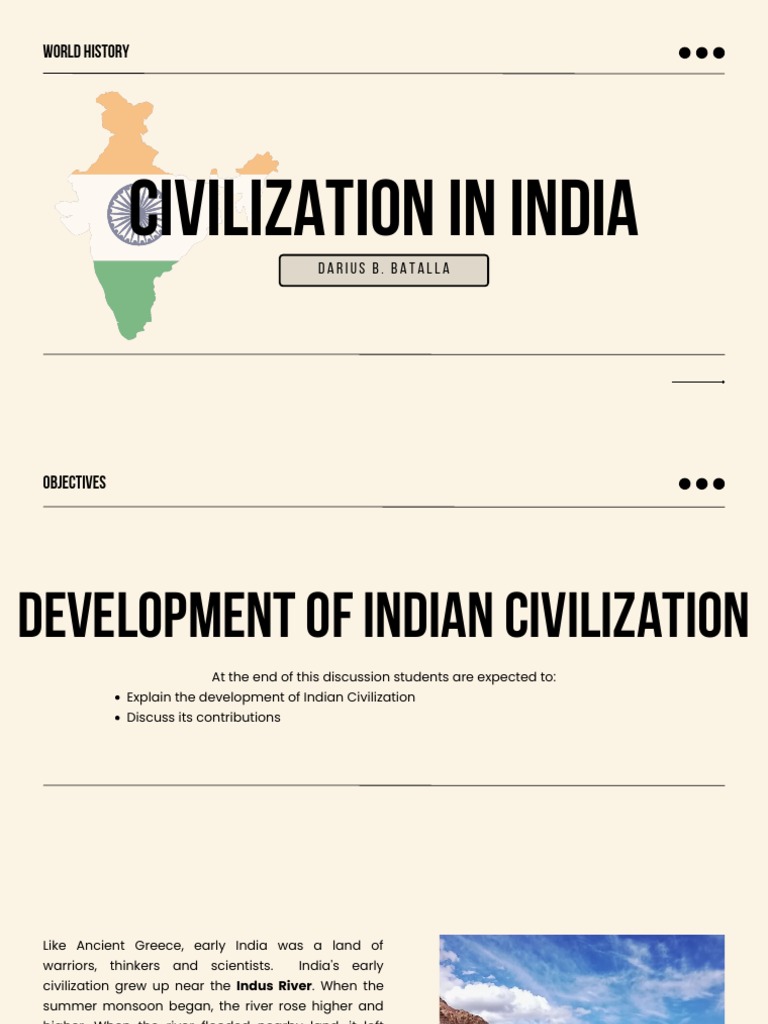 Development of Indian Civilization | PDF