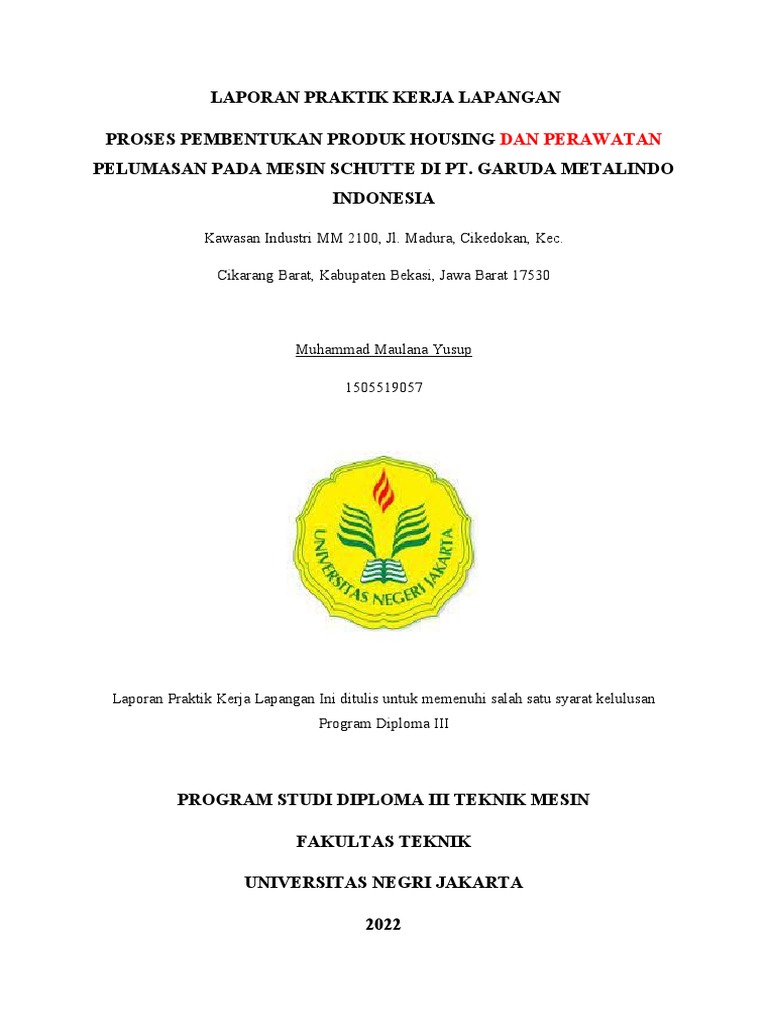 Proses Produksi di PT Garuda Metalindo | PDF | Teknologi & Rekayasa