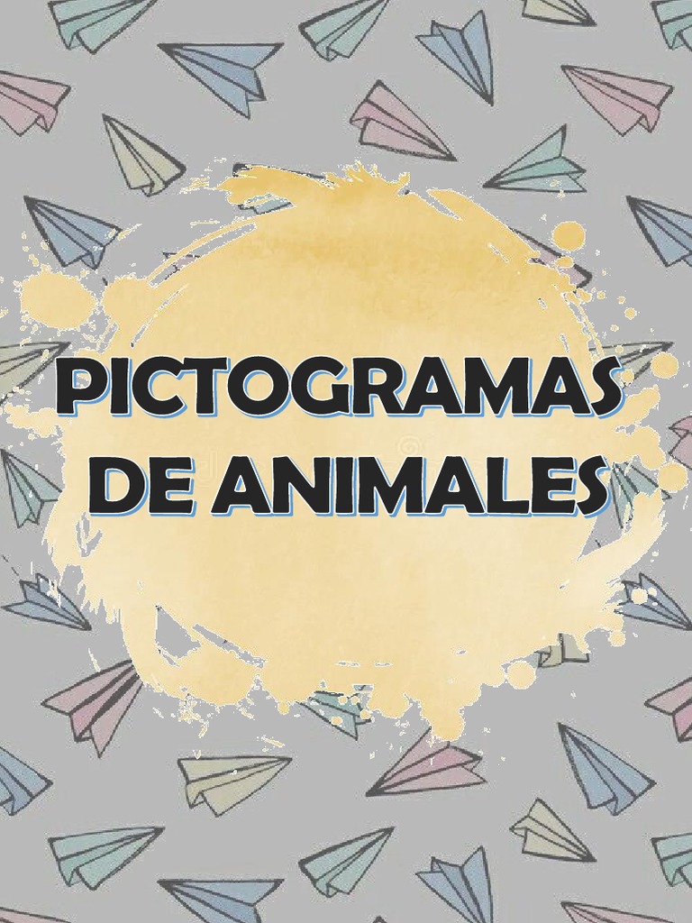Pictogramas de Animales | PDF