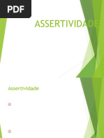 Treino de Assertividade - 1 | PDF