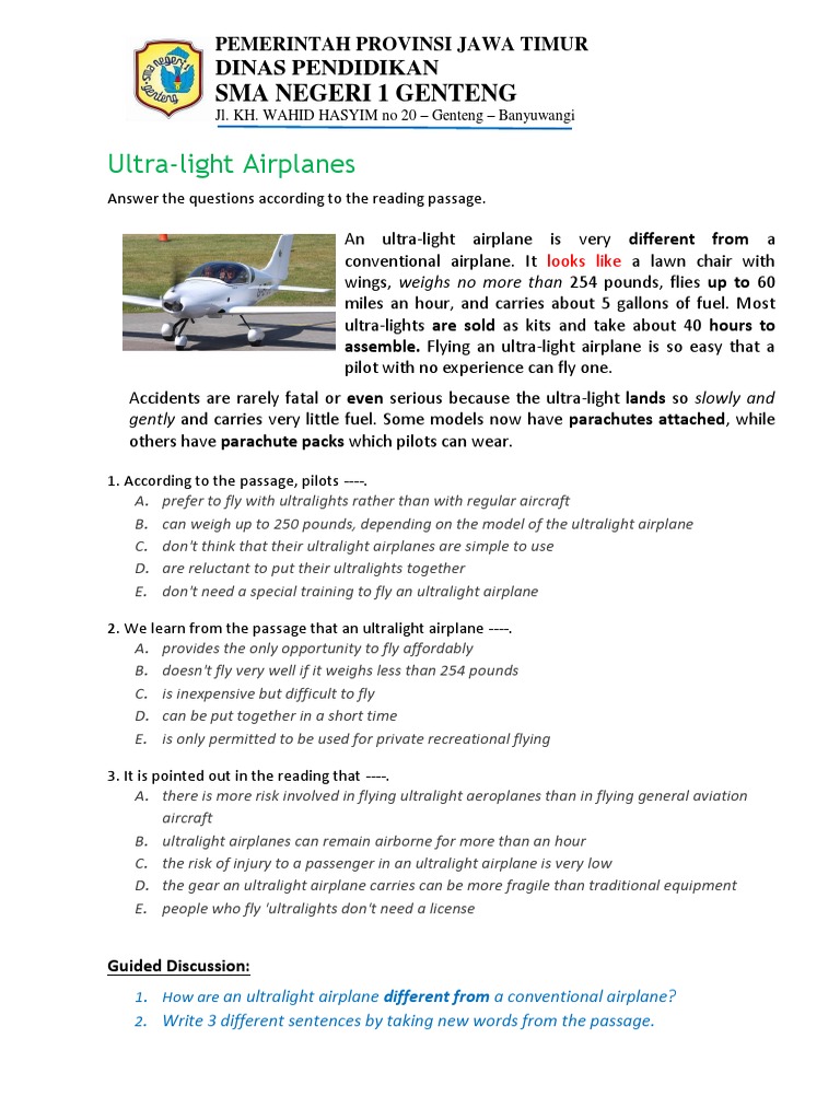 Reading Comprehension Exercise, May 3rd | PDF | Nursing | Hospital