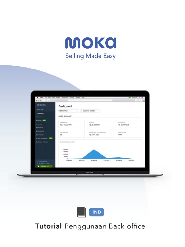 Backoffice Mokapos Tutorial Penggunaan Aplikasi
