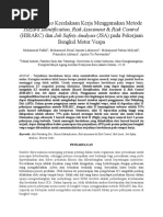 Laporan Magang K3 | PDF