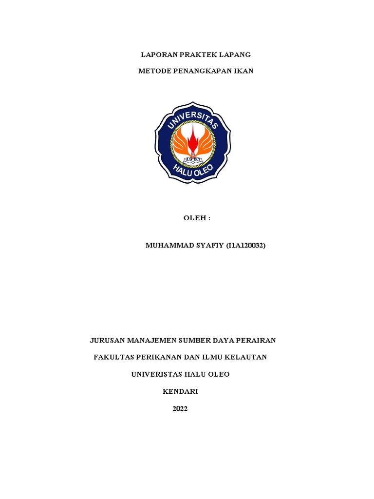 Laporan Praktek Lapang Syafiy | PDF