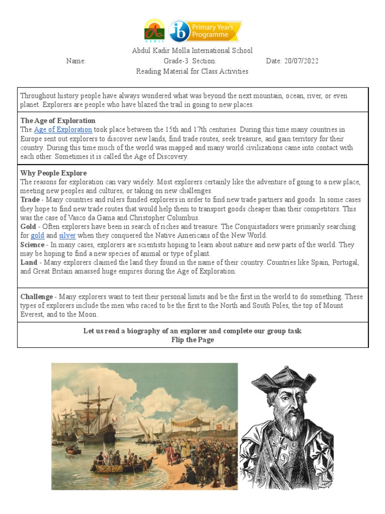 Explorer 2 | PDF | Exploration | Age Of Discovery