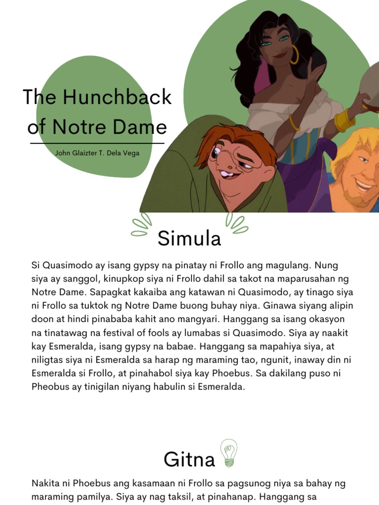 The Hunchback of Notre Dame - JDV | PDF