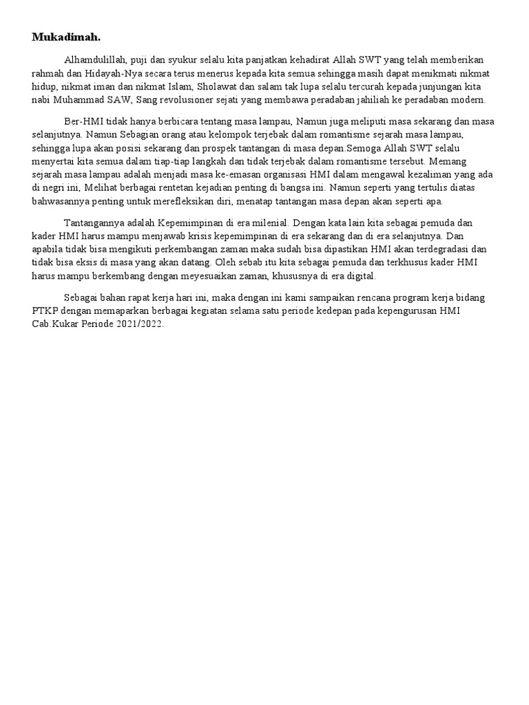 Proker PTKP FIX. | PDF