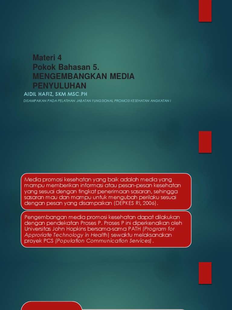 Materi 4 Pokok Bahasan 5 | PDF | Pengembangan Diri