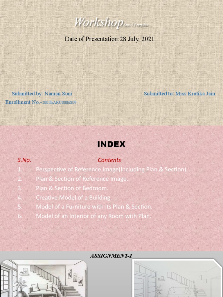 Naman Soni Sem-2 (Workshop Portfolio) | PDF