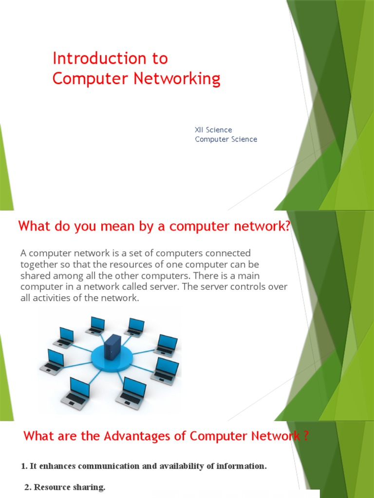 Introduction To Computer Networking | PDF | Computer Network | Local Area Network