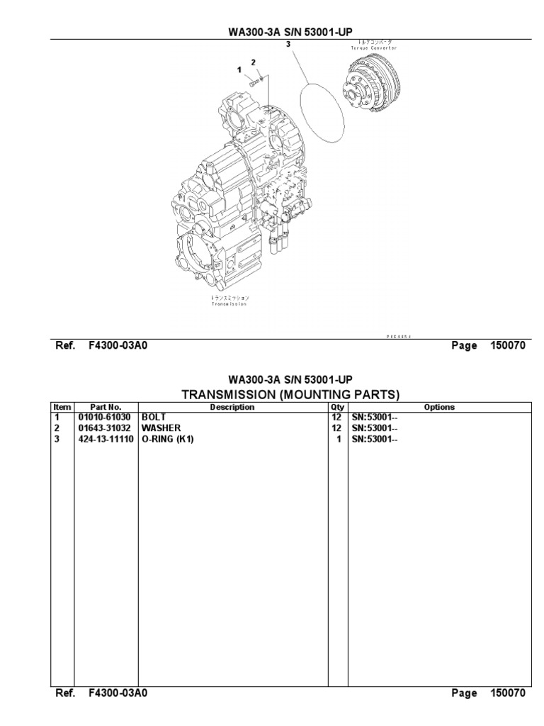 Transmission Mounting Parts | PDF