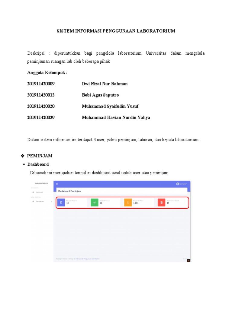 Pemrograman Framework - Progress 2 - Kelompok SI Penggunaan Laboratorium-1 | PDF
