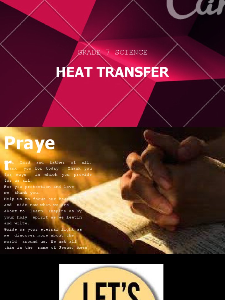 Grade 7 Science: Heat Transfer | Download Free PDF | Electromagnetic ...