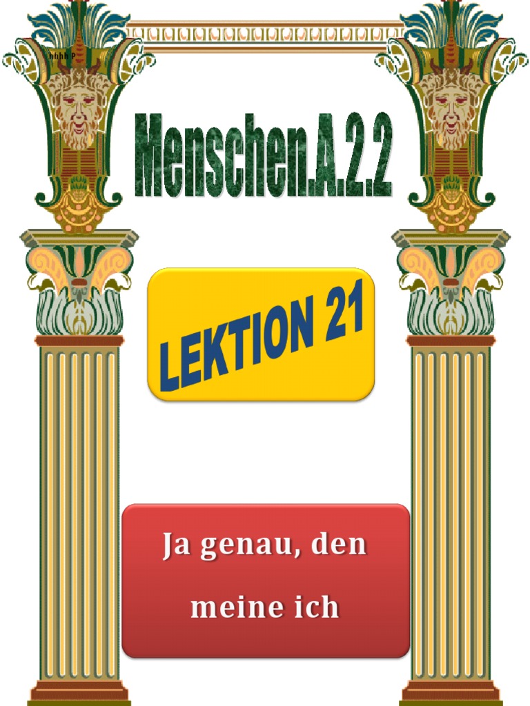 Lektion 21 | PDF