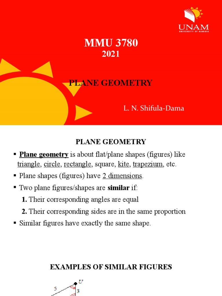 Geometric Plane Shapes | PDF | Shape | Polygon