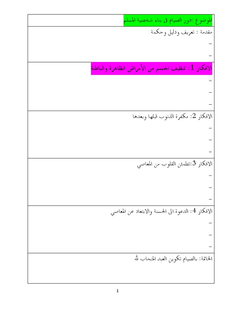 LATIHAN INSYAK Template | PDF