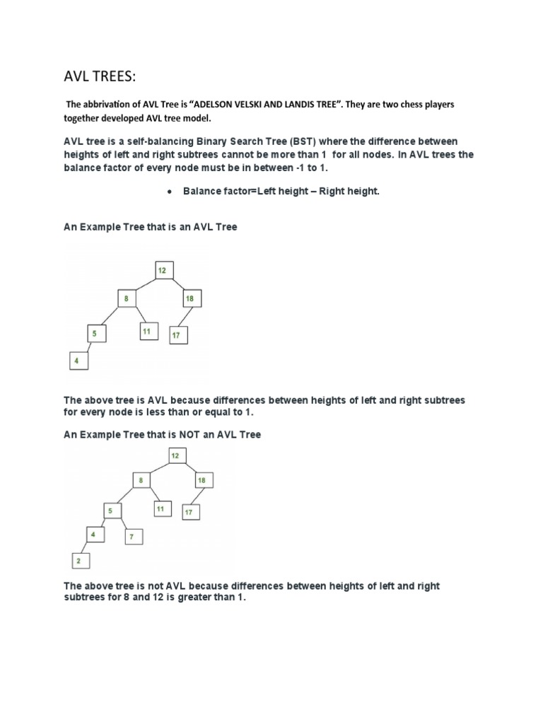Avl Trees Project | PDF | Theoretical Computer Science | Computer Data