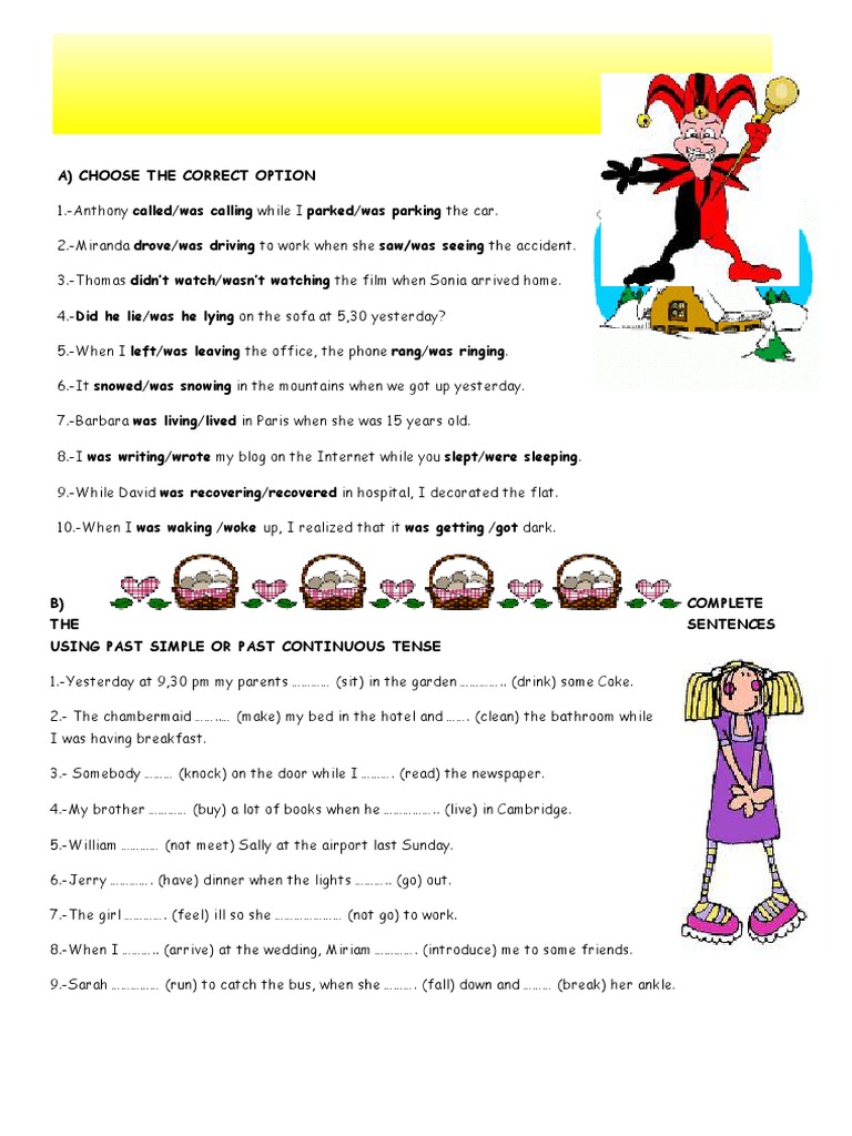 past-simple-and-past-continuous_pdf | PDF