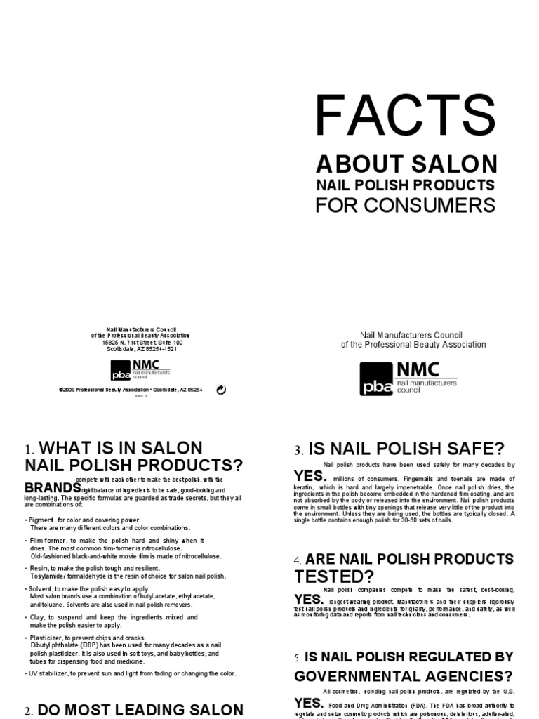 NMC Brochure | PDF | Food And Drug Administration | Cosmetics