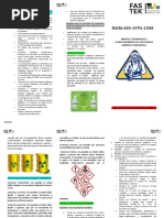 Triptico Nom-015 | PDF | Termorregulación | Temperatura