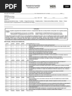 Escala Das Atividades Da Vida Diária - Avd | PDF | Roupas | Dinheiro