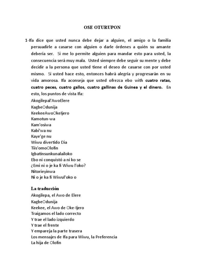 12-Ose Oturupon | PDF