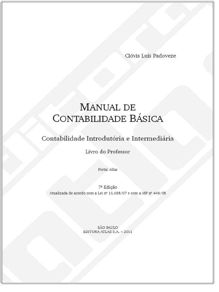 Manual de Contabilidade Básica - PDF Download Grátis | PDF