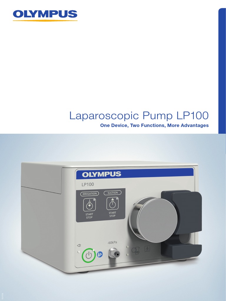 Laparoscopic Pump LP100: One Device, Two Functions, More Advantages ...