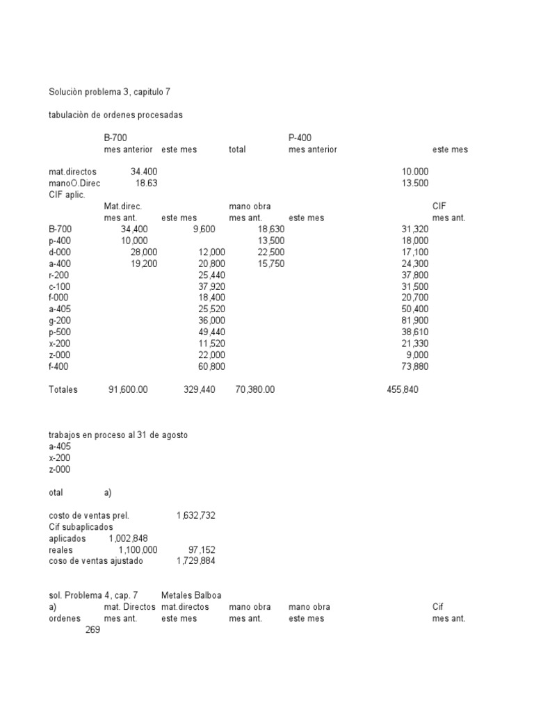 Sol - Prob.3 y 4 Cap.7 | PDF