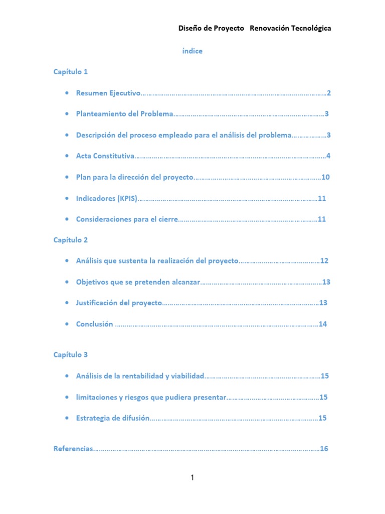Entregable 2 - Diseño de Proyecto - Ejemplo1 | PDF | Presupuesto | La ...