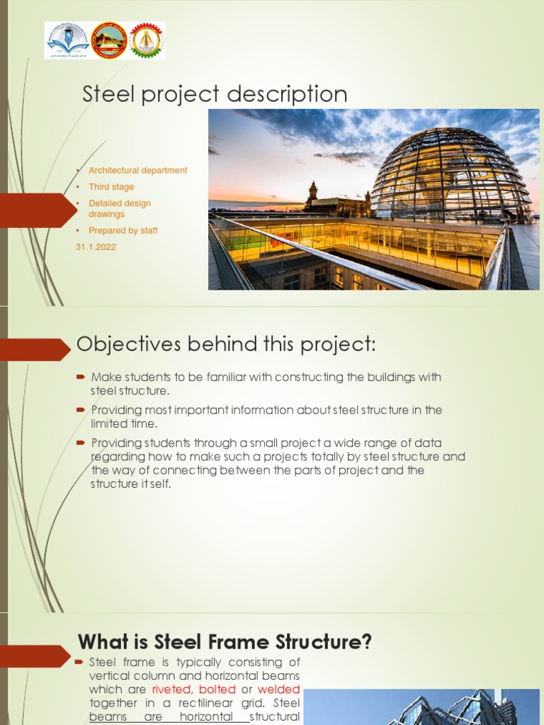 L1 - Steel Project | PDF | Framing (Construction) | Sheet Metal
