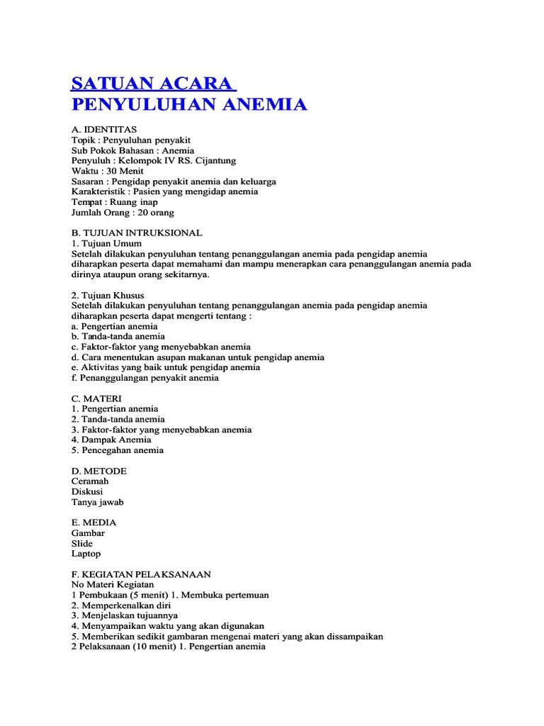 Qdoc - Tips Sap Anemia Pada Lansia | PDF