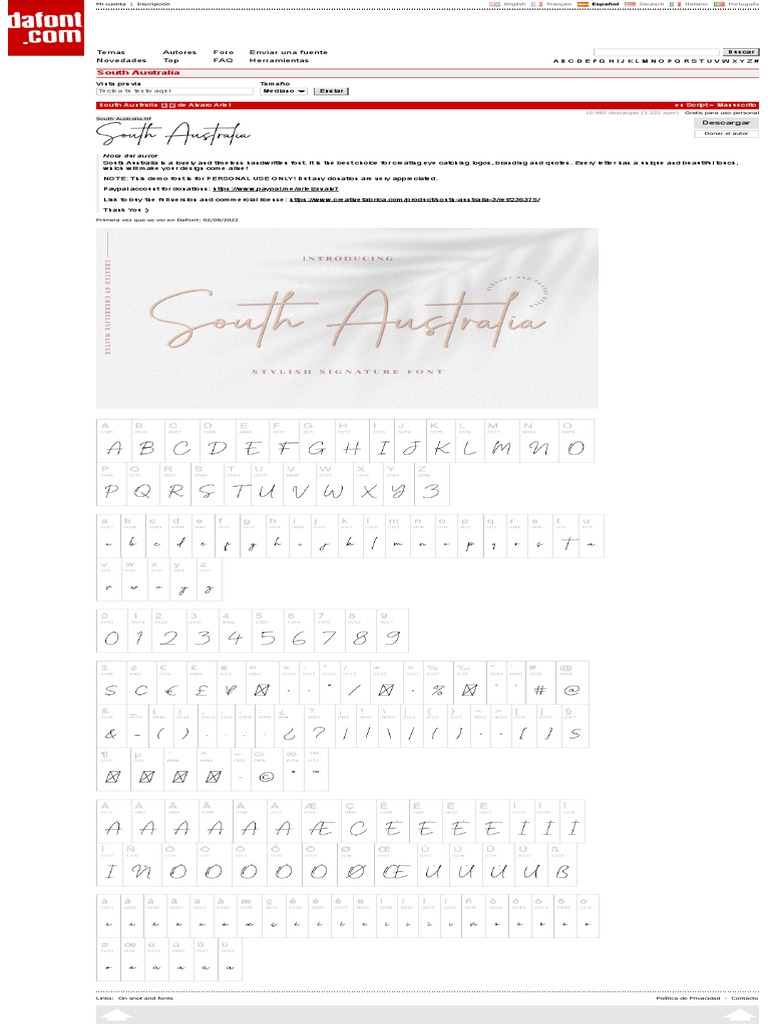 South Australia Font | PDF