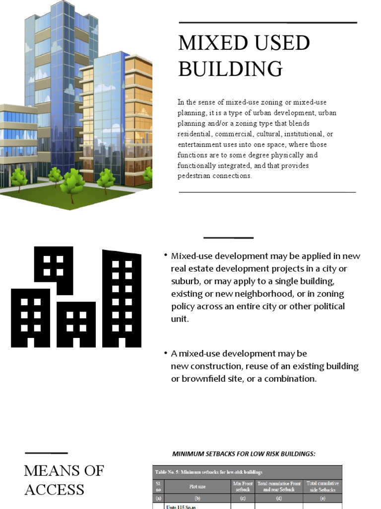 Mixed Used Final | PDF | Mixed Use Development | Zoning