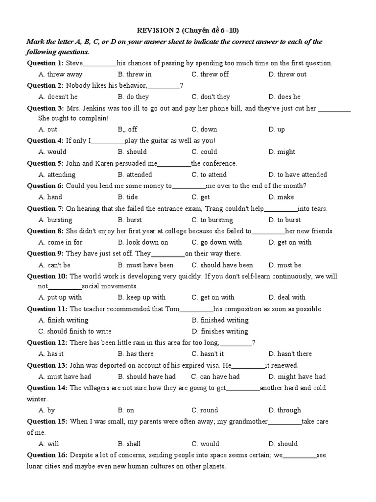 Analysis of an English Language Proficiency Exam with 40 Multiple ...