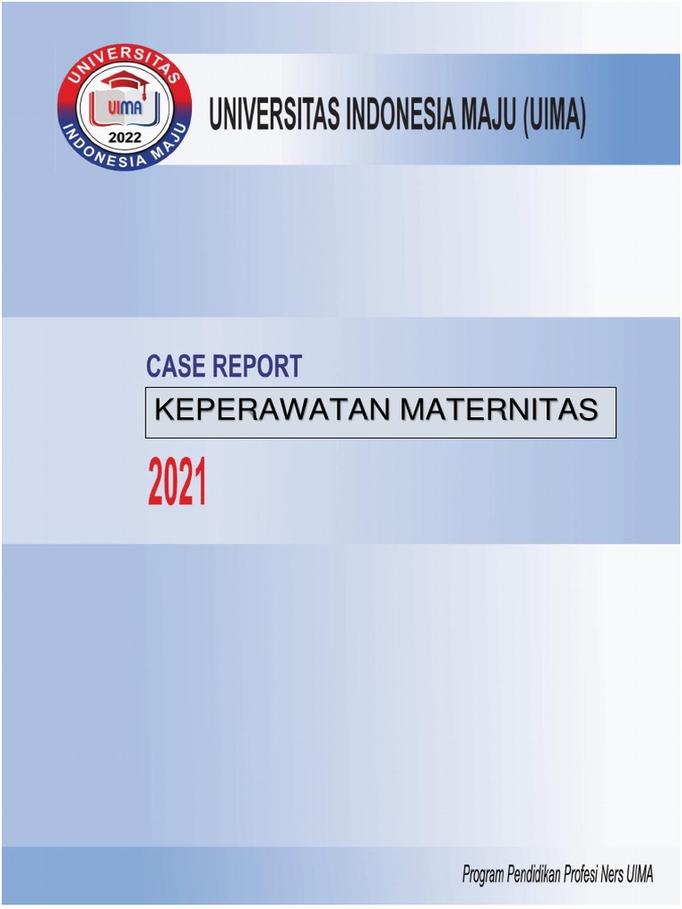 Case Report Stase Kep Maternitas Uima | PDF