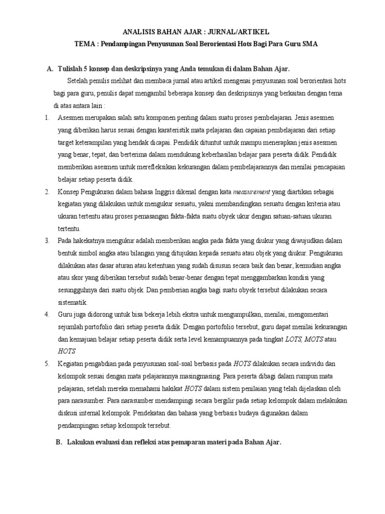 Analisis Modul 7 KB 2 Jurnal | PDF