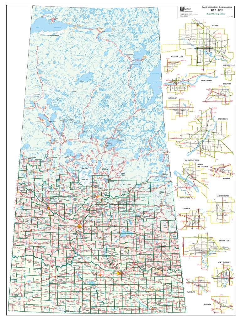 Control Section Designation 2009 - 2010: Rural Municipalities | PDF ...