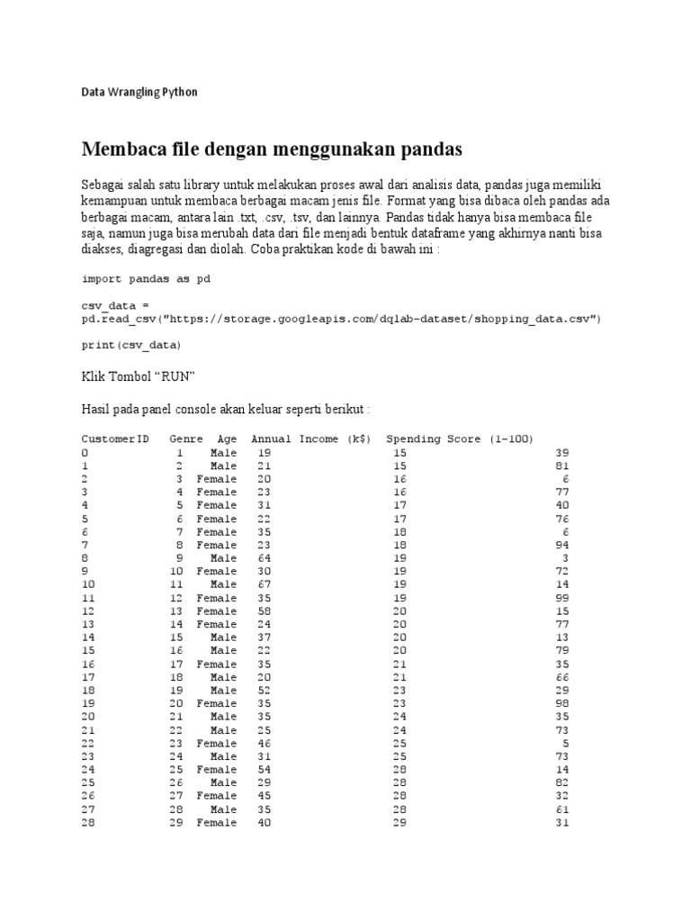 Data Wrangling Python | PDF Data Wrangling Python | PDF
