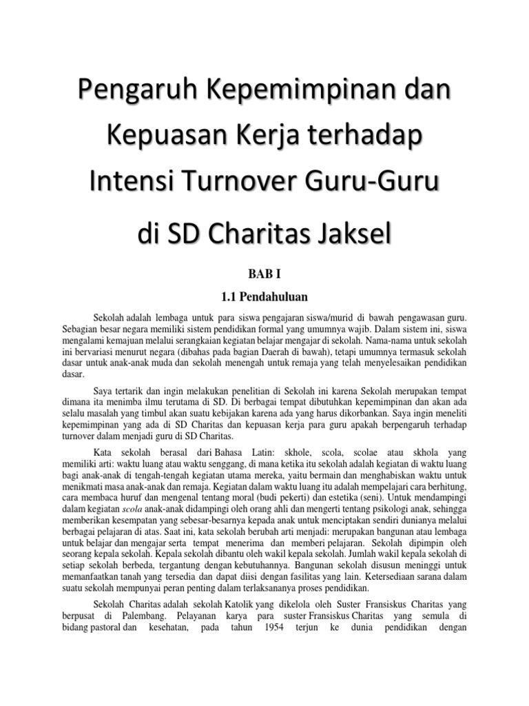 Proposal Riset SDM | PDF | Karier & Perkembangan | Pengembangan Diri