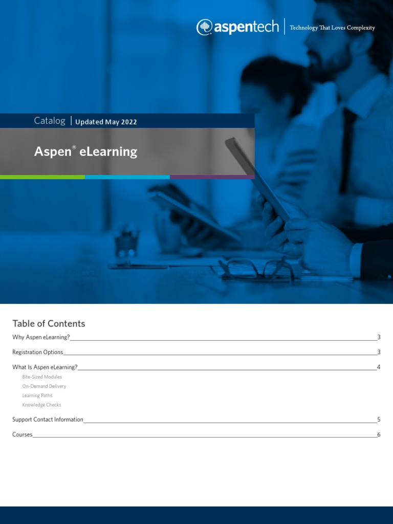 Aspen Elearning: Catalog | PDF | Heat Exchanger | Educational Technology