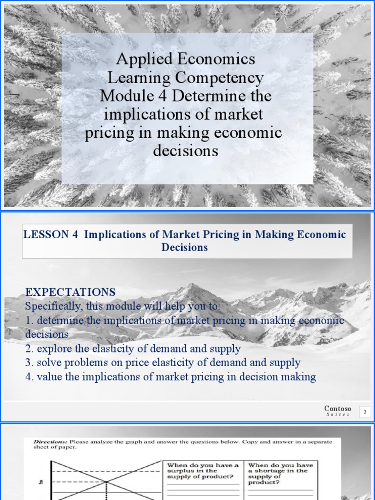 Module 4 Applied Eco. | PDF | Price Elasticity Of Demand | Elasticity ...