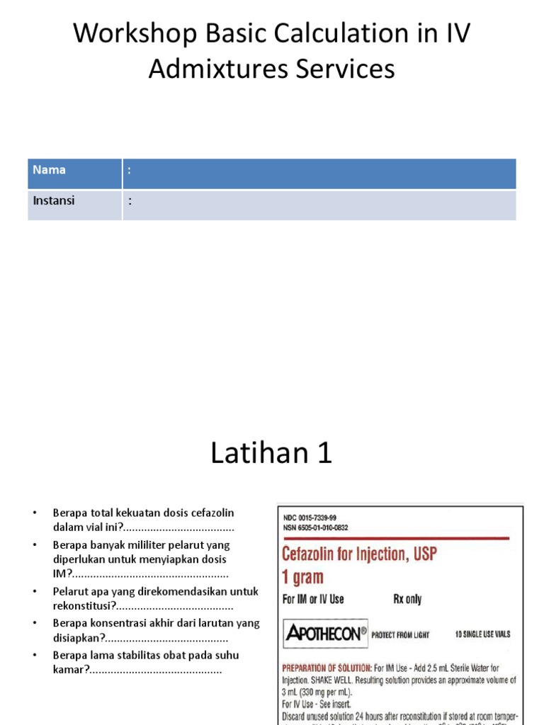 SOAL Latihan Perhitungan IV | PDF
