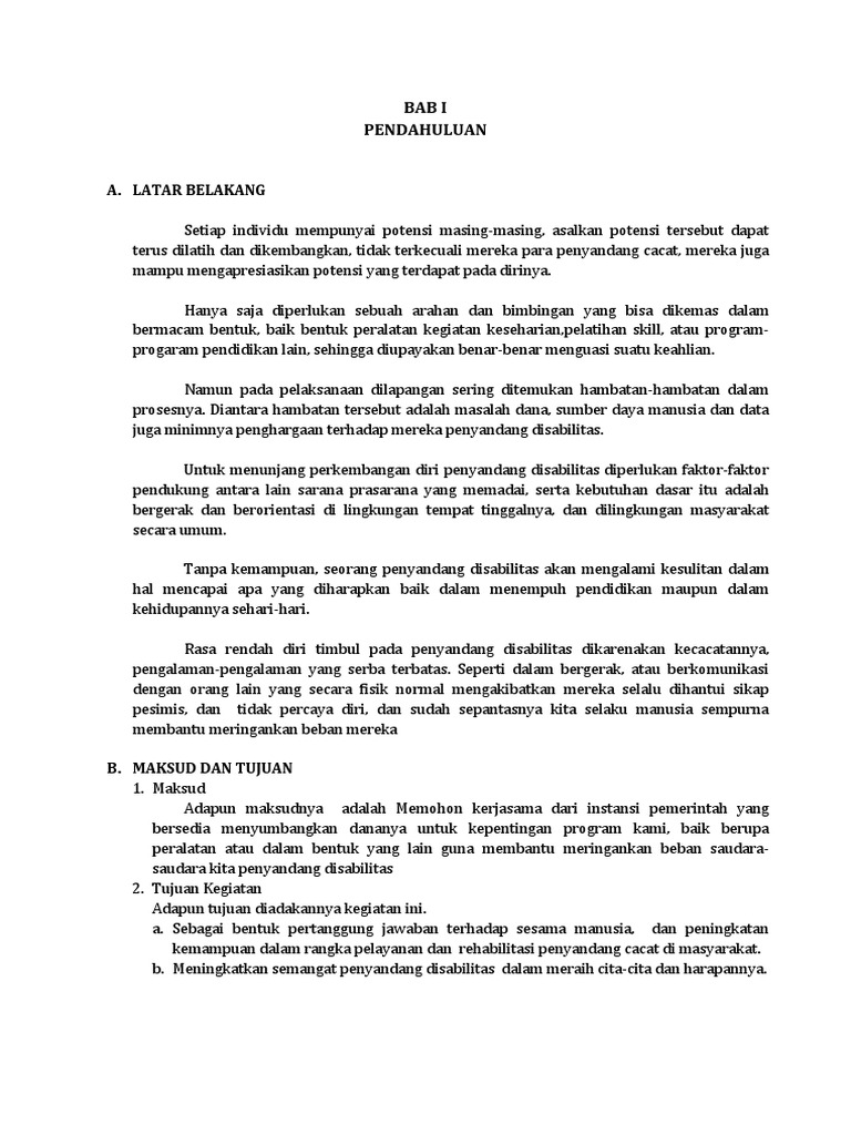 Proposal Kegiatan Lmpi | PDF