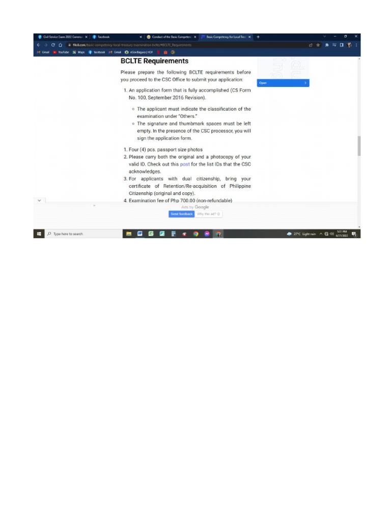 Bclte Practice Test | PDF
