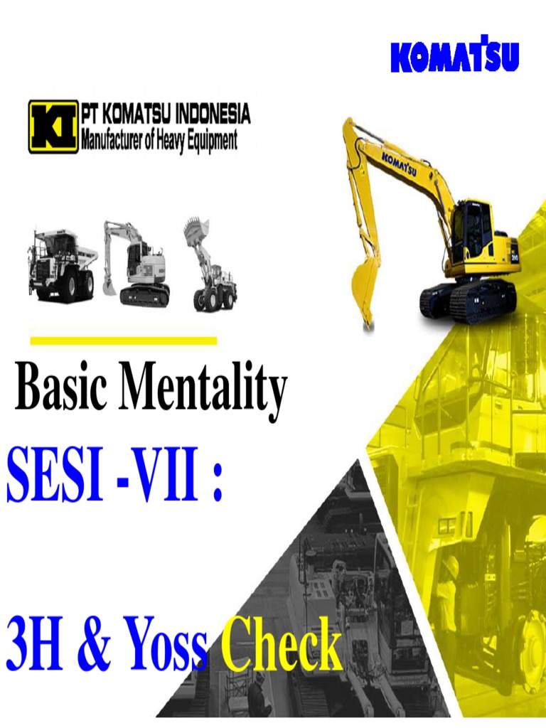 Basic Mentality - Sesi VII (3H) &YOSS Check Rev1 | PDF | Kesehatan Holistik | Sains & Matematika
