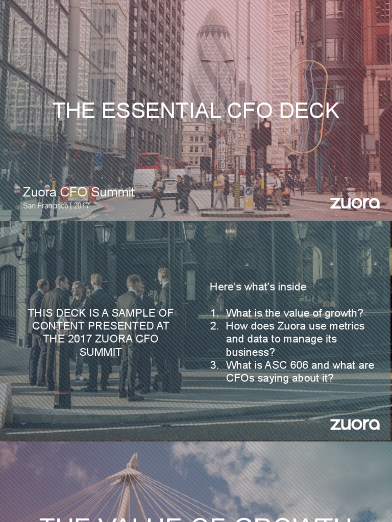 The Essential CFO Deck 2017 | PDF | Financial Accounting Standards ...