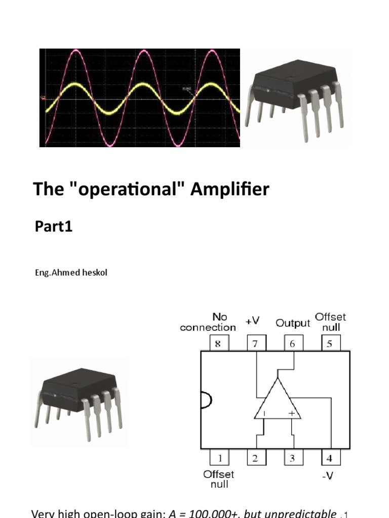 An In-Depth Look at the Operational Amplifier: Its Characteristics ...